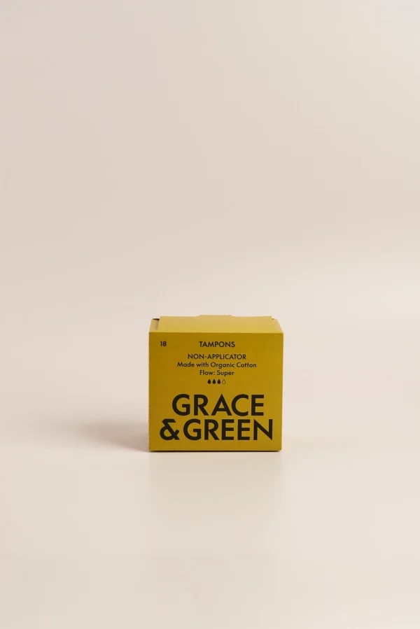 Non Applicator Tampons - Super - thecleanleafcompany.co.uk