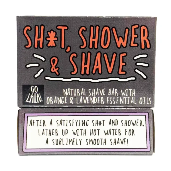 Sh*T, Shower and Shave Soap - thecleanleafcompany.co.uk